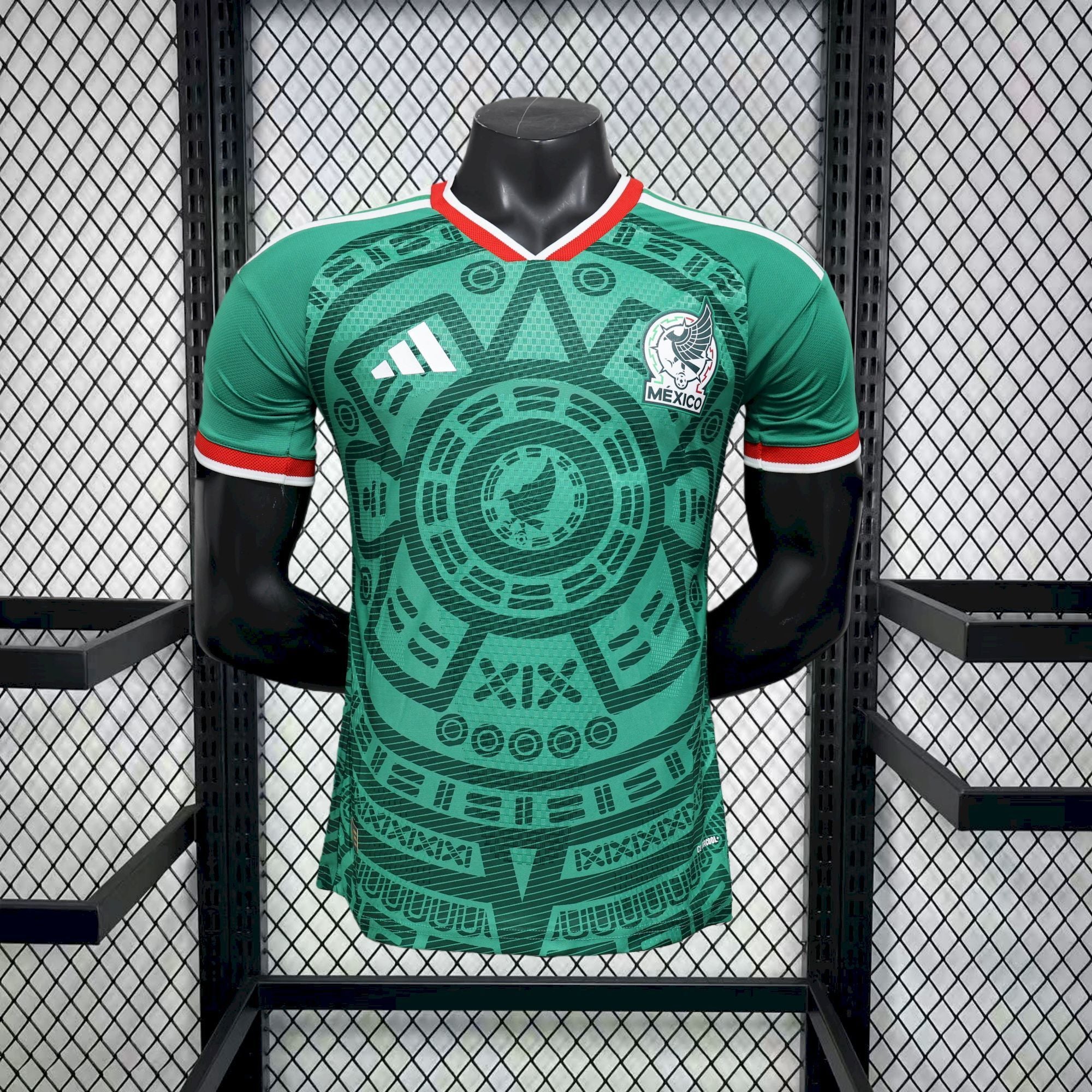 2026 Mexico Home Jersey (Players Version) – TheFootyPlug